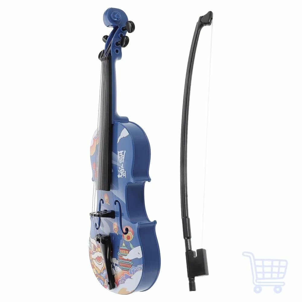 Скрипка Игрушечная, Пластиковая, Для Предподавания Музыки, 1 Штука