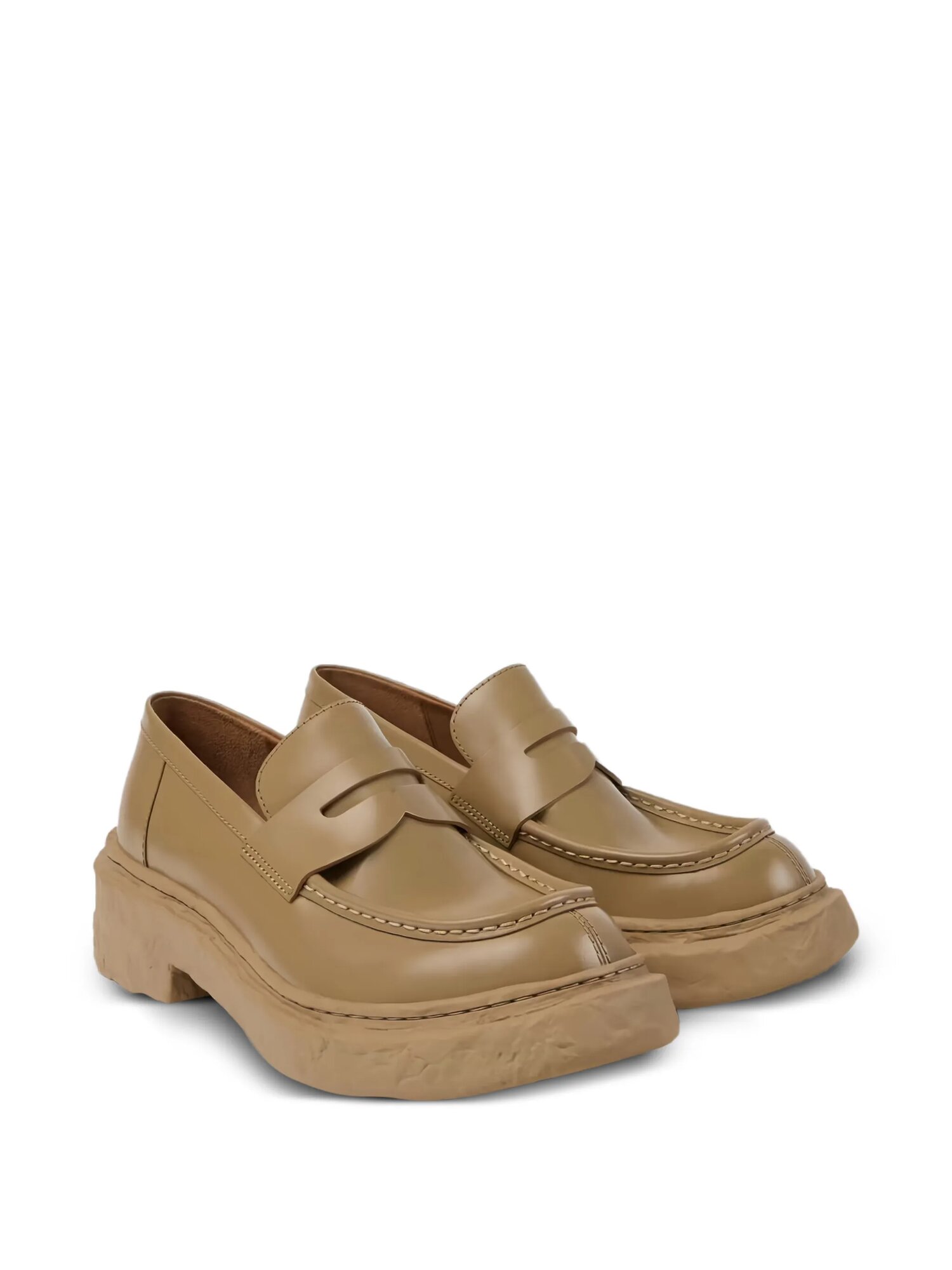 Лоферы CamperLab Penny-strap leather loafers, размер 42 EU, разноцветный — фото 1