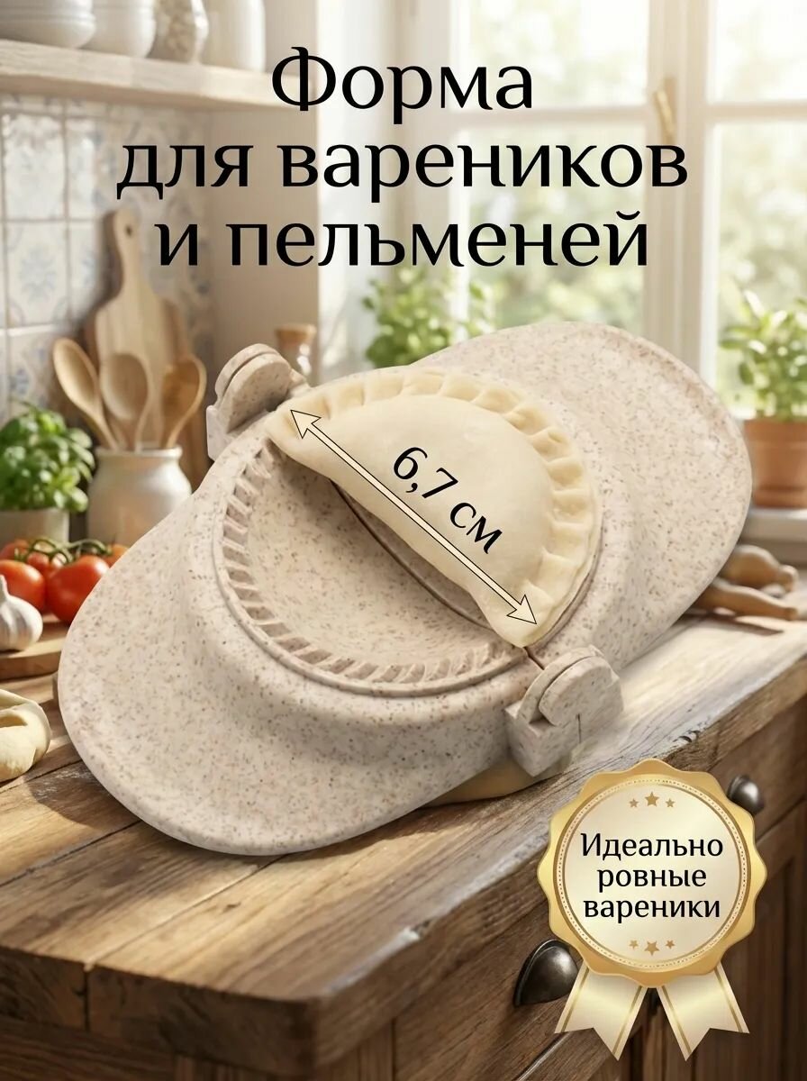 Форма для лепки варенников и пельменей
