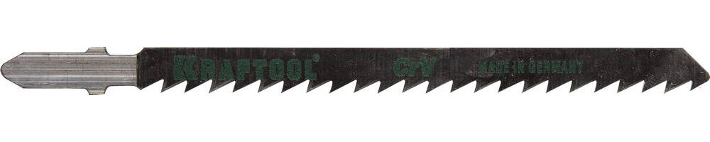 KRAFTOOL T101D, EU-хвост, по дереву, шаг 4 мм, 75 мм, 2 шт, полотна для лобзика (159511-4)