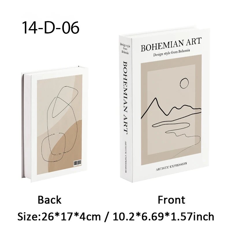 Декоративные книги Bauhaus OPEN, 14-D-06