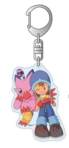 Брелок Digimon Taichi Yagami и Mollygan, цвет 1
