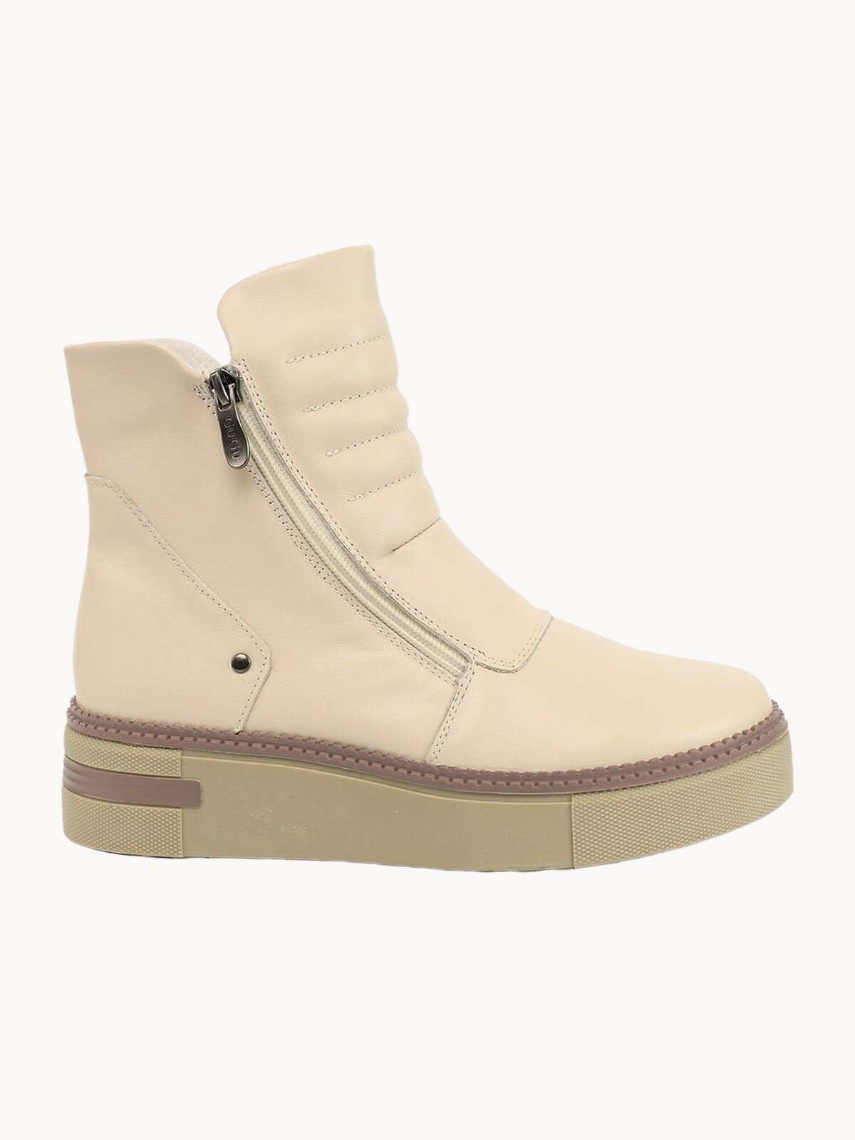 Ботинки белые