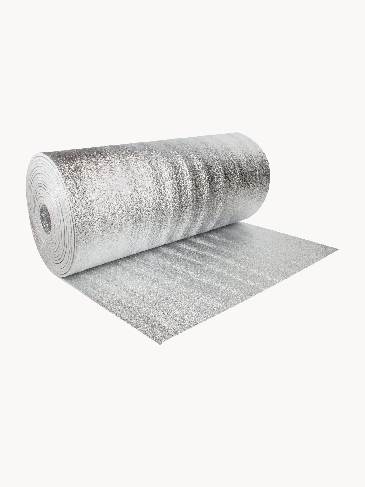 Лавсановая подложка для теплого пола 5мм х 1м x 30 м, 30 кв. метров фольгированный вспененный полиэтилен