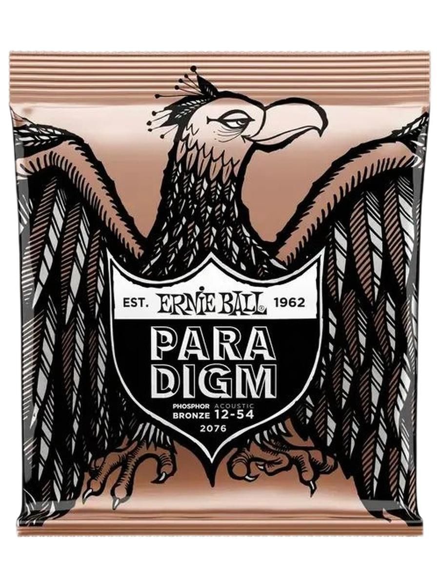 Струны для акустической гитары ERNIE BALL PARADIGM 2076, 12-54