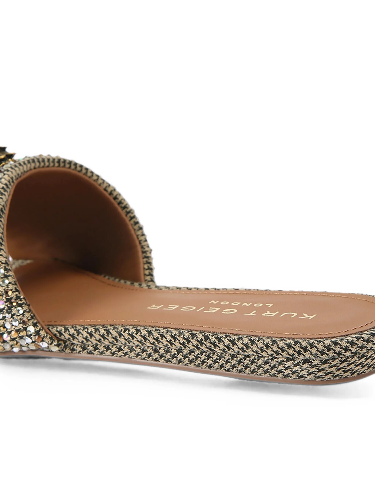 Босоножки KURT GEIGER Kensington flat sandals, размер 41, gold — фото 1