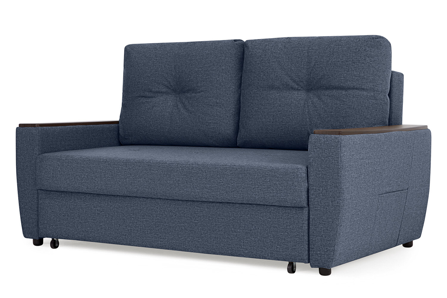 Диван кровать раскладной Hoff Дубай, 180х94х110 см, рогожка, цвет синий