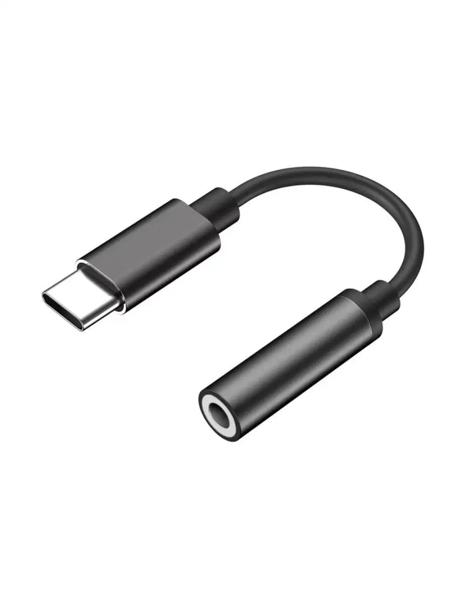 Переходник для наушников USB Type C на AUX Jack 3.5 мм
