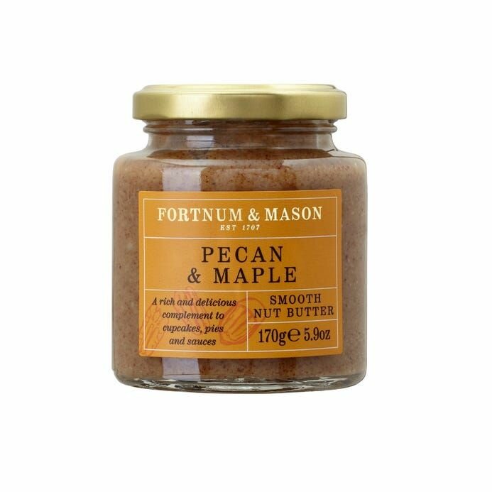 Веганская ореховая паста Fortnum&Mason, пекан и клен, 2x170г