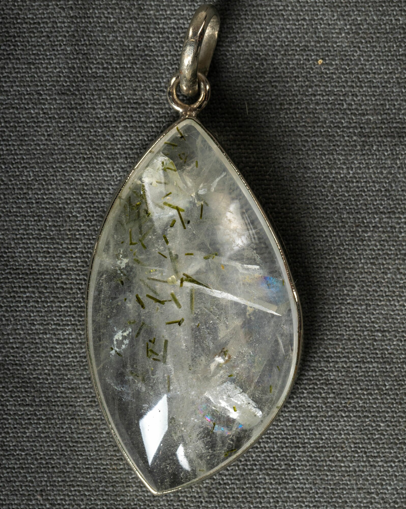 Подвеска, кварц, горный хрусталь