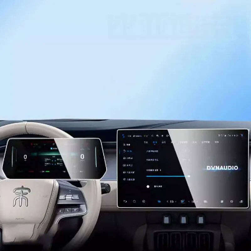 Для BYD song L 2023 2024 LCD автомобильное радио gps навигация 15,6 дюймов и экран приборной панели