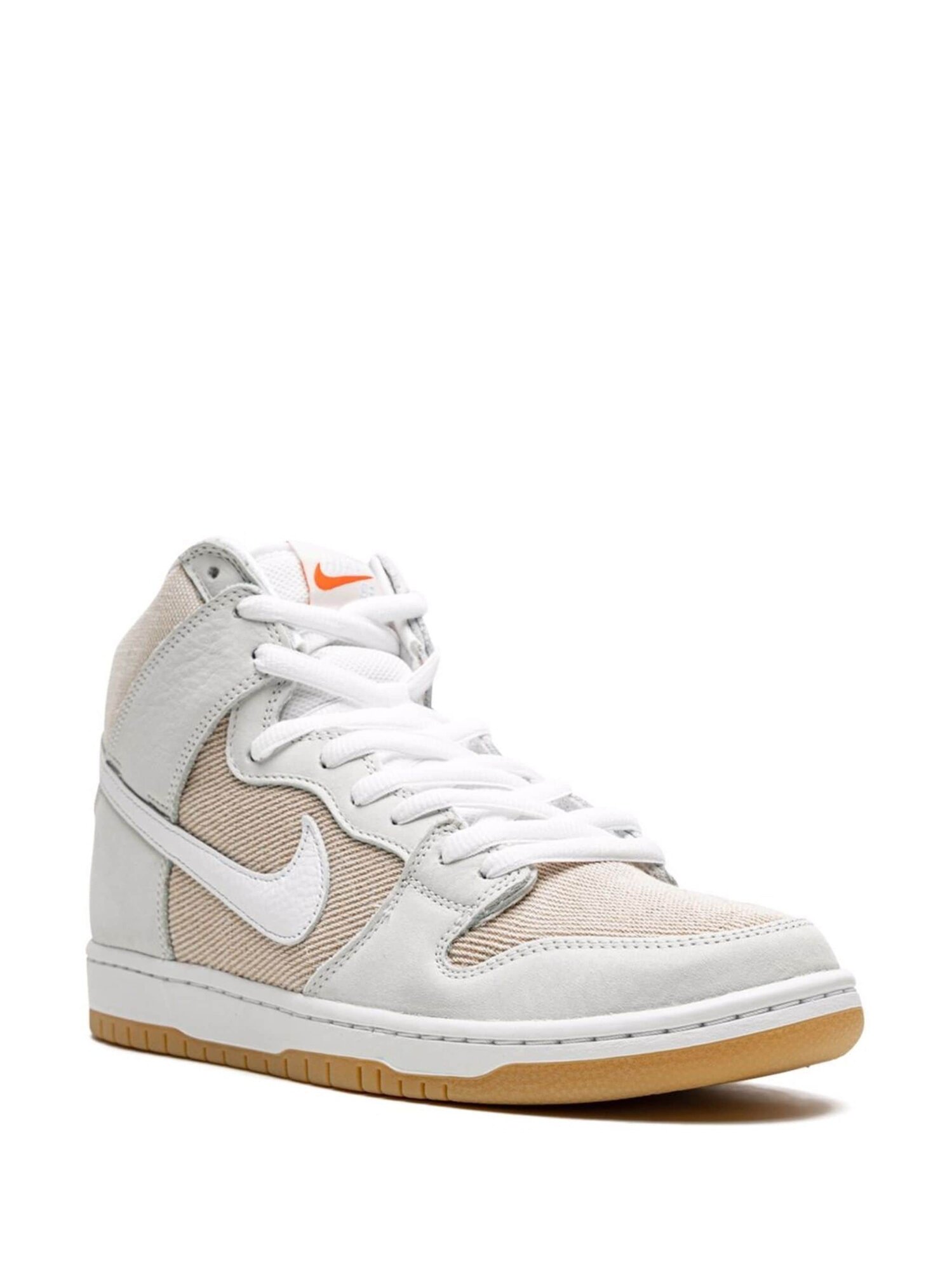 Кроссовки NIKE SB Dunk High Pro Iso, размер 8.5 US, белый — фото 1