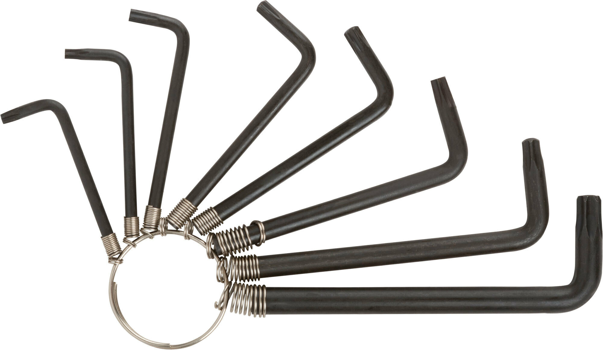 Ключи "звездочки" 8 шт. Т9-Т40 на кольце