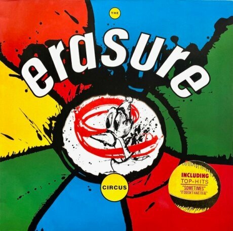 Старый винил, MUTE, ERASURE - The Circus (LP , Used)