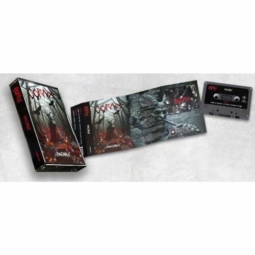 Аудиокассета CORAX BM – Pagana, MC, Limited Edition (100 копий), The Circle Music 2024