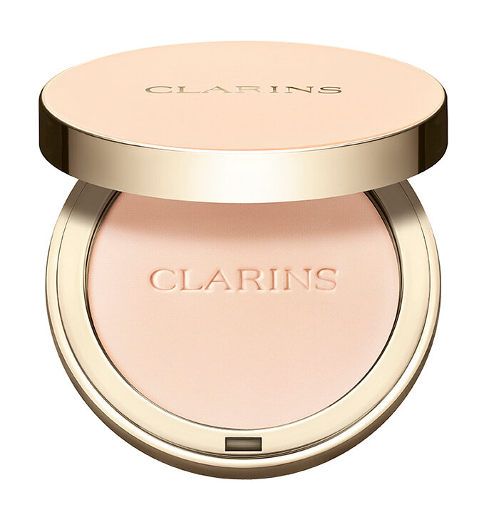 Матирующая компактная пудра | 1 very light Clarins Ever Matte Powder /10 мл/гр.