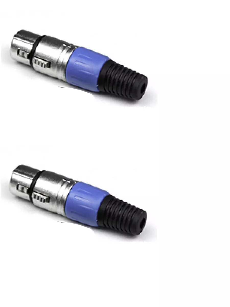 XLR3F100 Разъём XLR 3Р кабельный 2 шт.