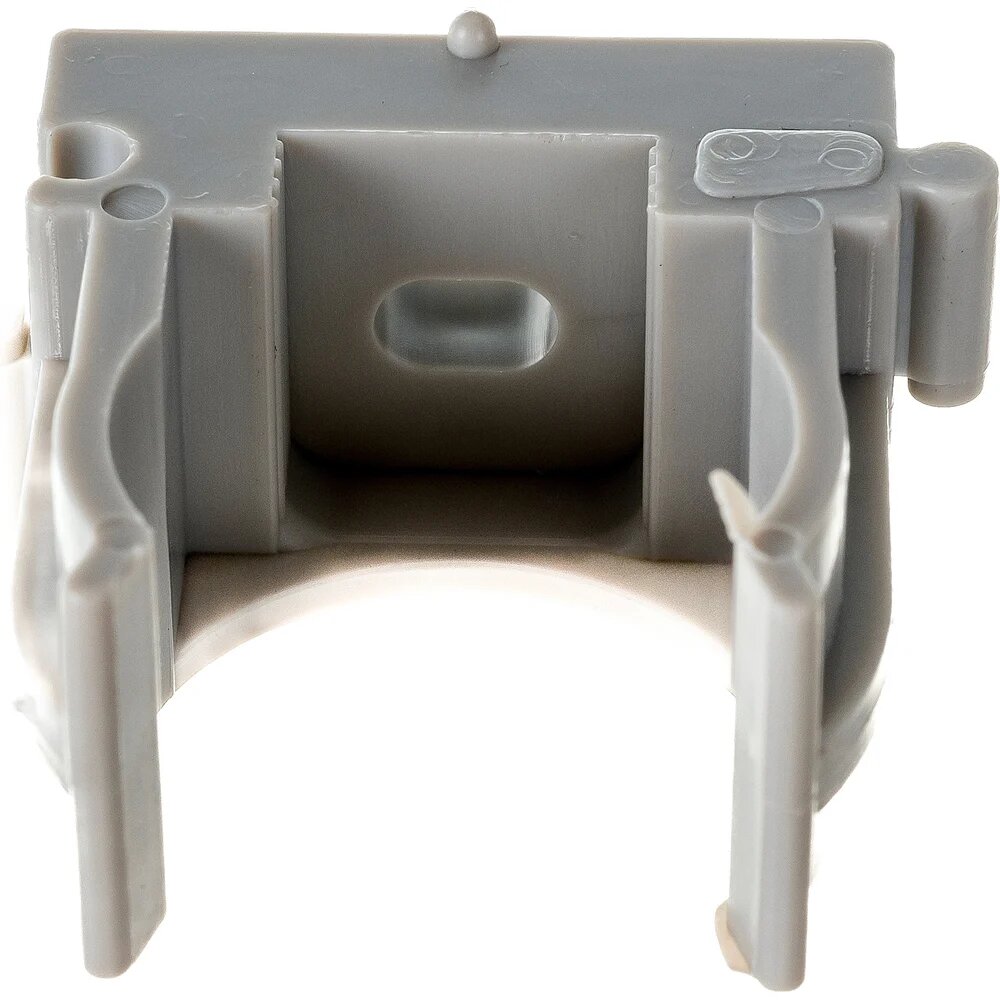 Крепежная клипса для монтажа газовым монтажным пистолетом FIXPISTOLS F-CPE20 серая, 100 шт. 2-2-4-4621