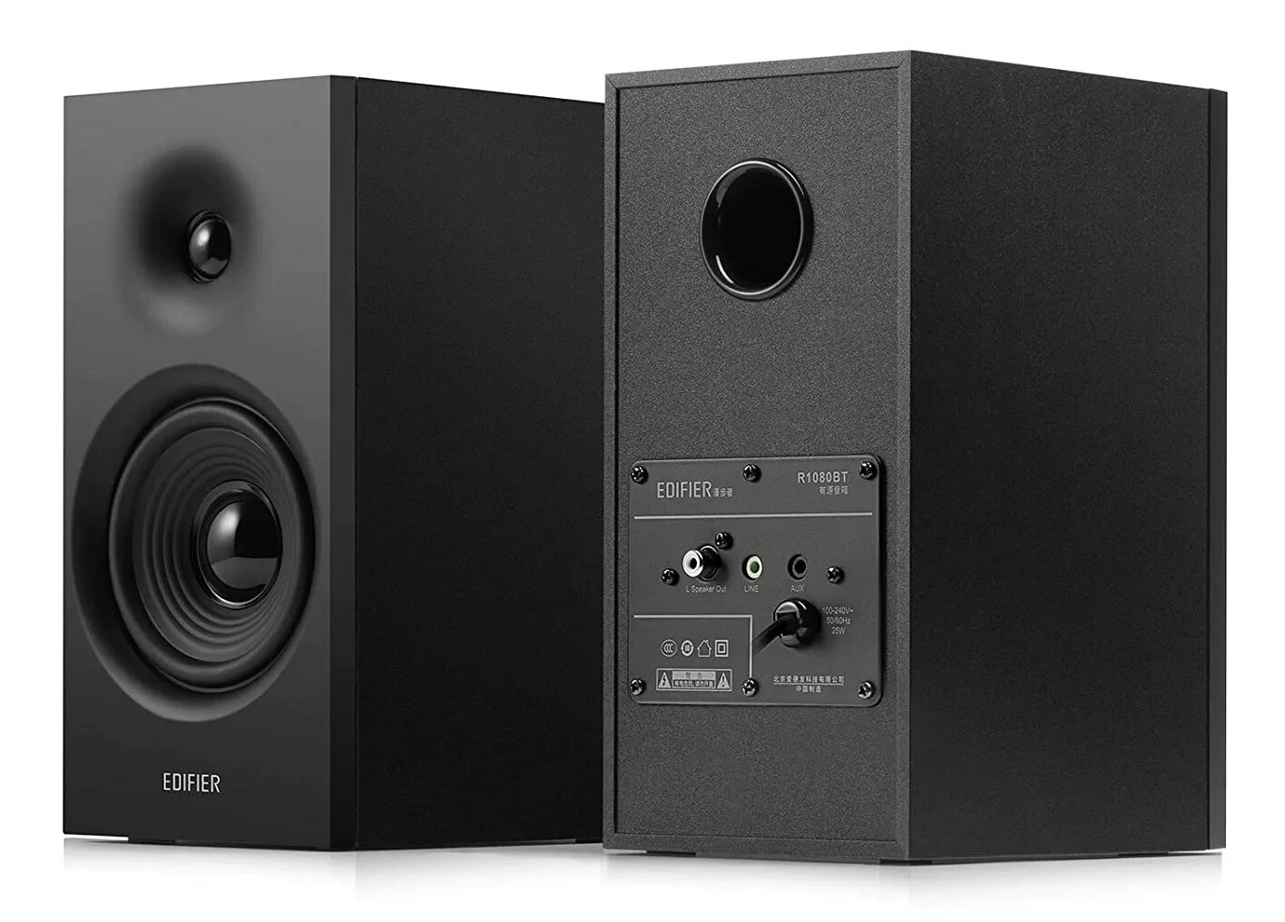 Акустика Edifier R1080BT CN, черная, беспроводная, Bluetooth