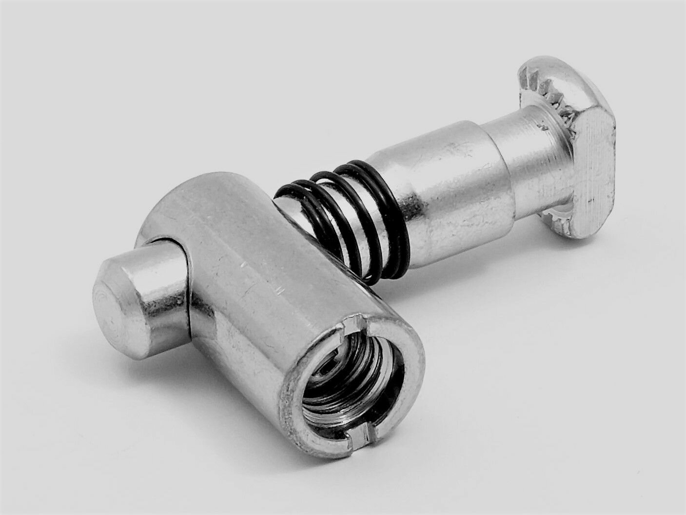 Быстрый соединитель 90 градусов, паз 10-45 Модель С, H26 / 2 шт / соберизавод