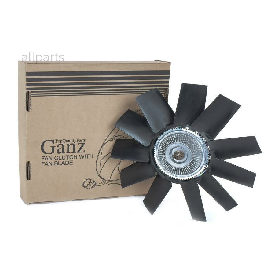 GANZ GIC06214 Вентилятор охлаждения с муфтой для ГАЗ 3302 бизнес, ГАЗель NEXT, CUMMINS 2.8 GANZ GIC06214