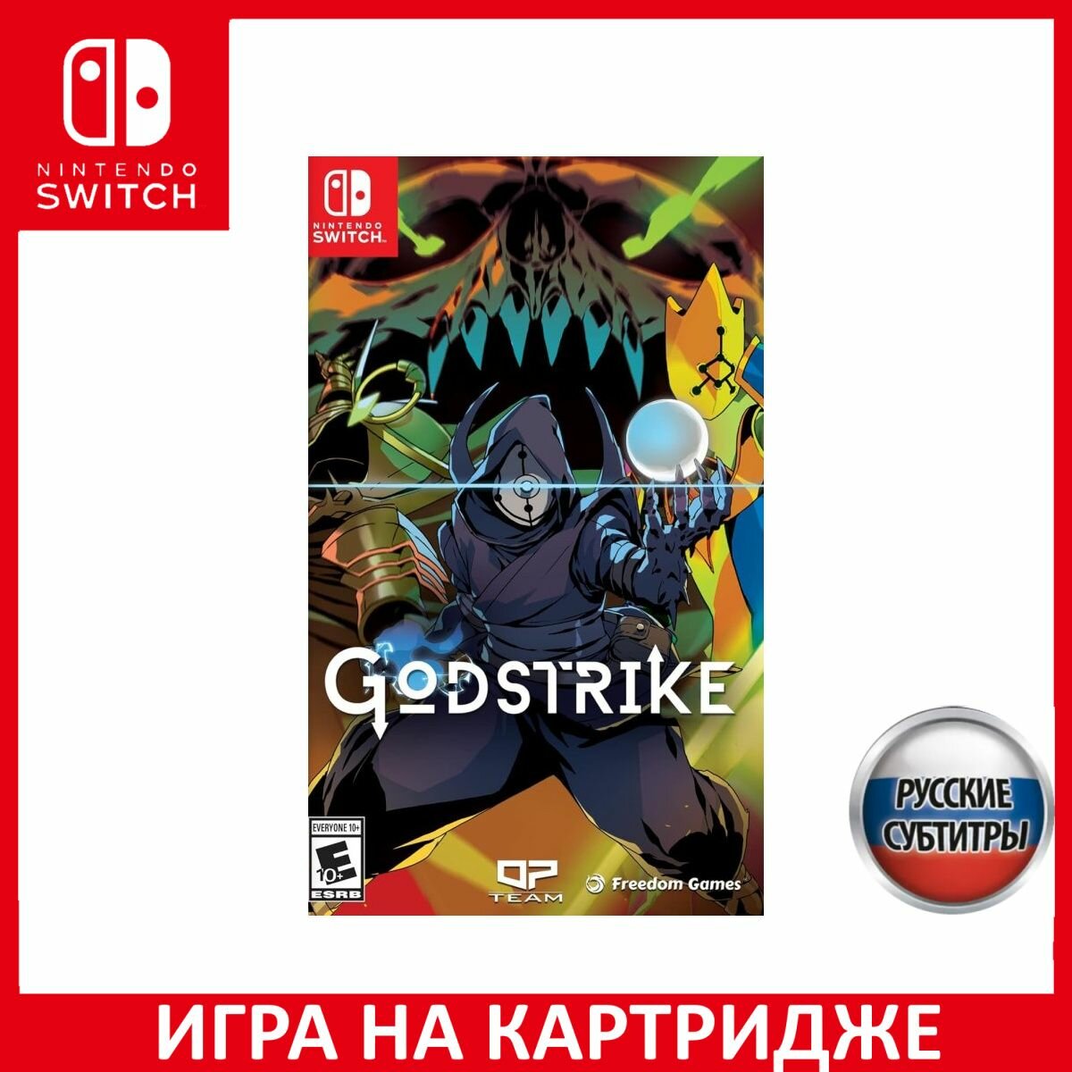 Игра Godstrike Switch Русская Версия Картридж на Nintendo Switch