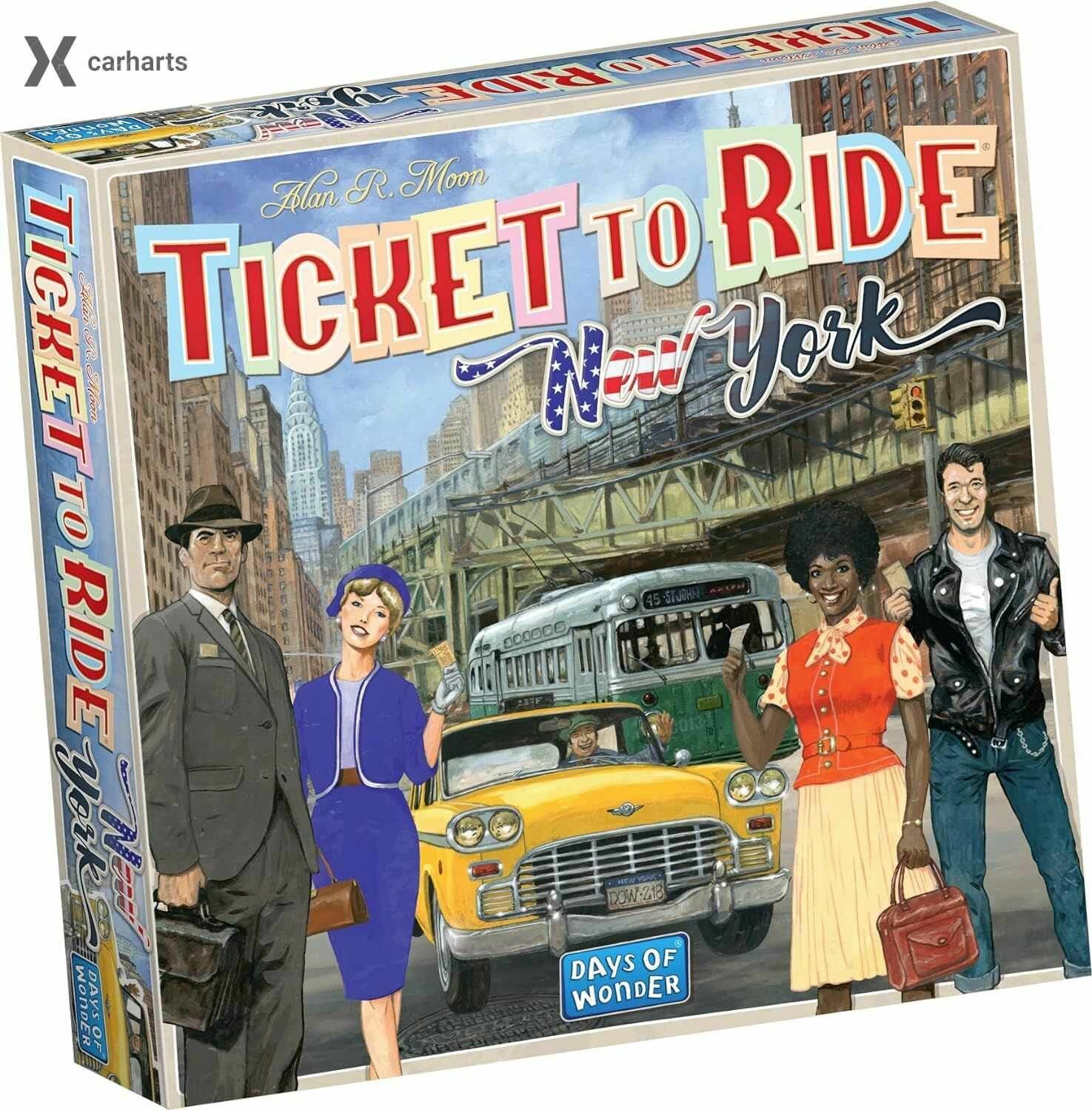 Развлекательная настольная игра, Ticket to Ride New York Board Game