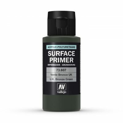 Грунтовка для моделирования Vallejo SURFACE PRIMER 60ML UK BRONZE GREEN 73.607