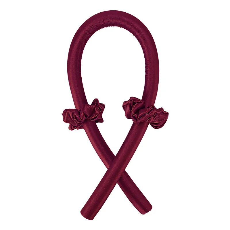 Бигуди для волос Wine Red без зажима