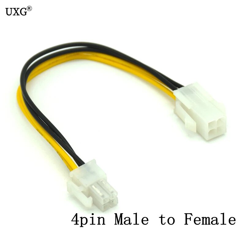 UXG Удлинитель кабеля питания CPU 4-pin на 8-pin male-female