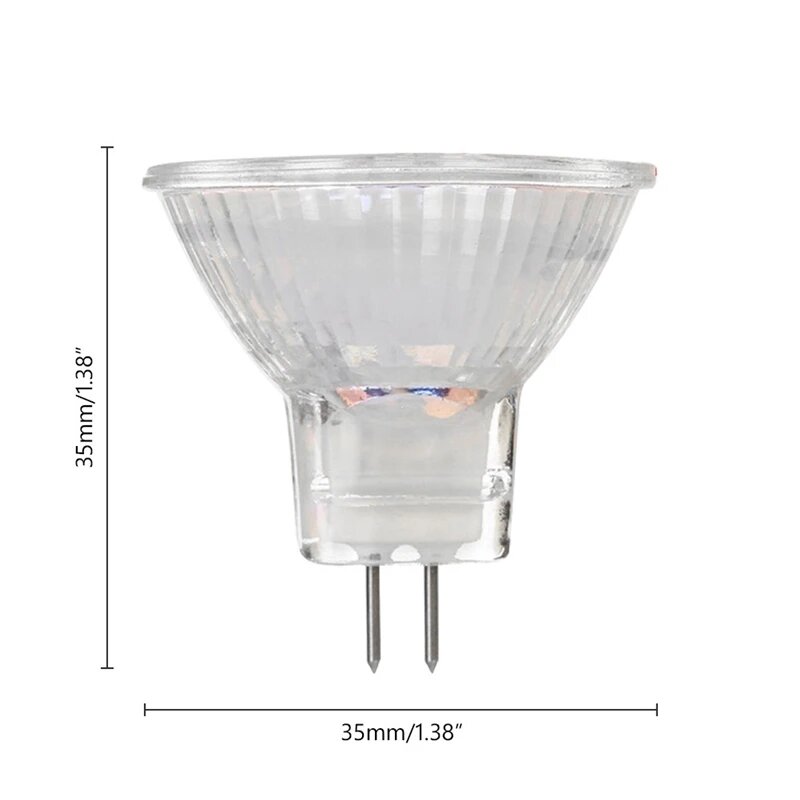 THEBSE Светодиодные лампочки MR11 GU4.0 12В 3/5/7Вт тёплый/холодный/нейтральный белый Тёплый белый, 7 Вт