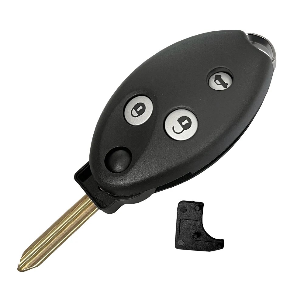 XNRKEY 3-кнопочный Складной Корпус автомобильного ключа для Citroen C2 C3 C4 C5 C6 C8 Saxo Key Shell