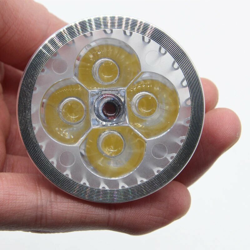 Светодиодная лампа THEBSE GU10 9/12/15 Вт 110/220 В теплый белый, 3 Вт