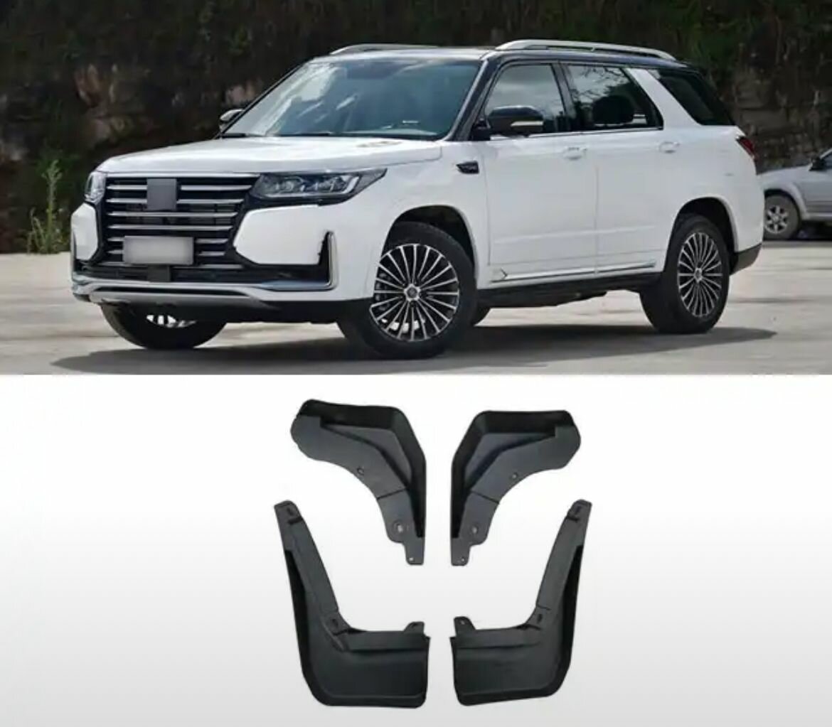 Брызговики Changan CS 95 Plus New/ Чанган ЦС 95 Плюс 2023-2024 г. в