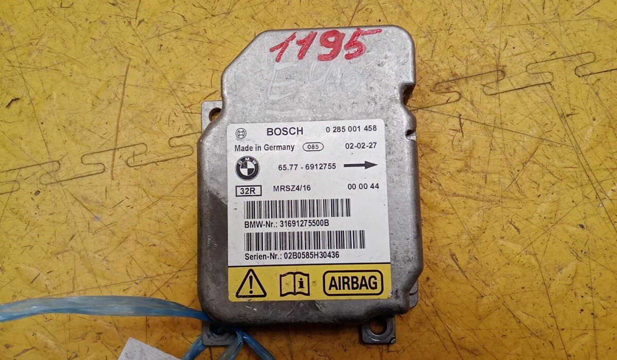 Блок управления AIR BAG 3-серия E46 BMW 65776912755