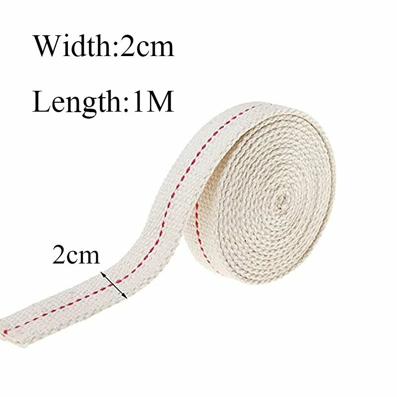 Хлопковый фитиль для керосиновой лампы 2cm 1M