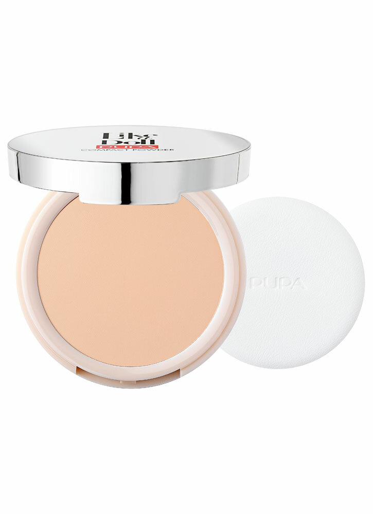 Pupa - Компактная пудра Like A Doll, 04 теплый бежевый, 10 г