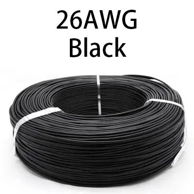 PULAND UL2547 Сигнальный экранированный кабель 2-8 жил 8 Cores, 26AWG Black, 5 meters