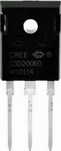 Диод Wolfspeed C4D10120D выпрямительный Шоттки 1,2кВ 10А C4D, SiC TO247-3 1 шт