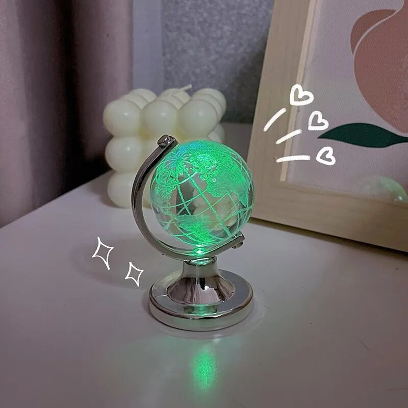 Светодиодный хрустальный глобус, безделушки для гостиной спальни