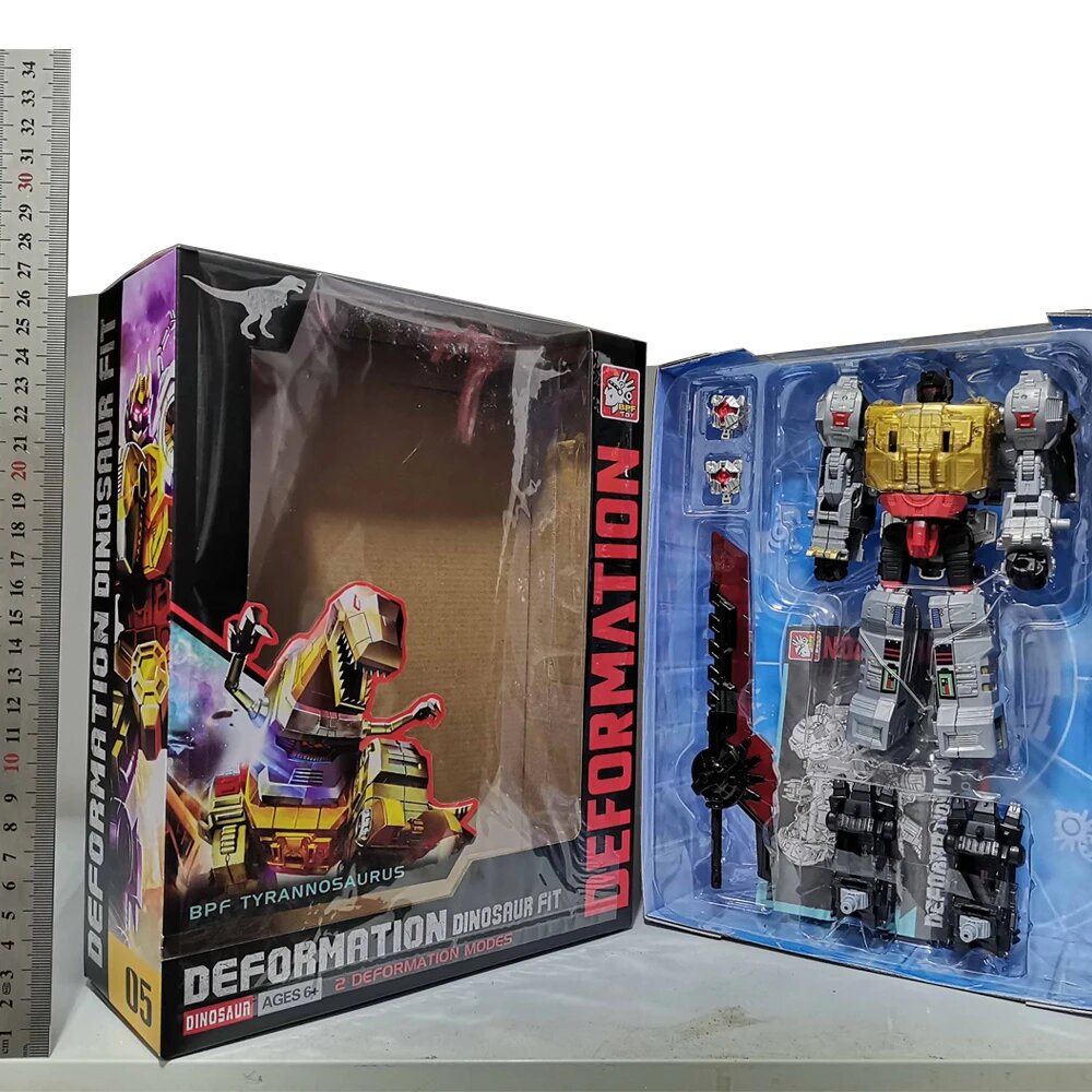 Фигурки трансформеры G1 Динобот Гримлок DZQ BPF05 With BOX