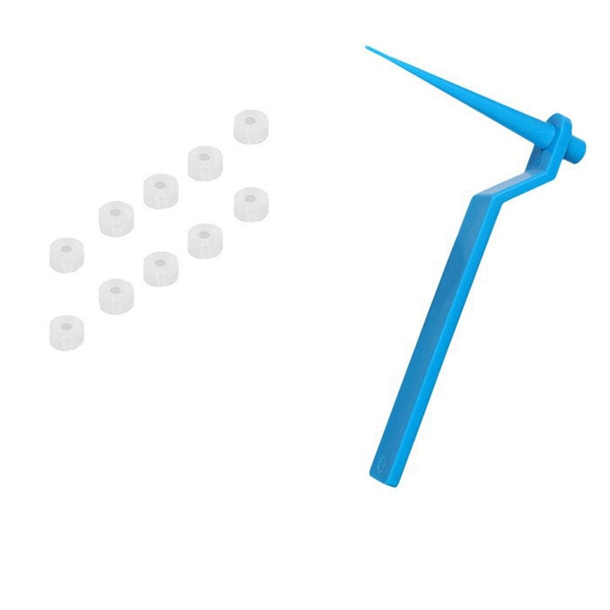 Набор пластырей для удаления родинок на коже, пластырь для удаления бородавок на лице, набор инструментов для удаления родинок на коже малого и среднего размера, синий