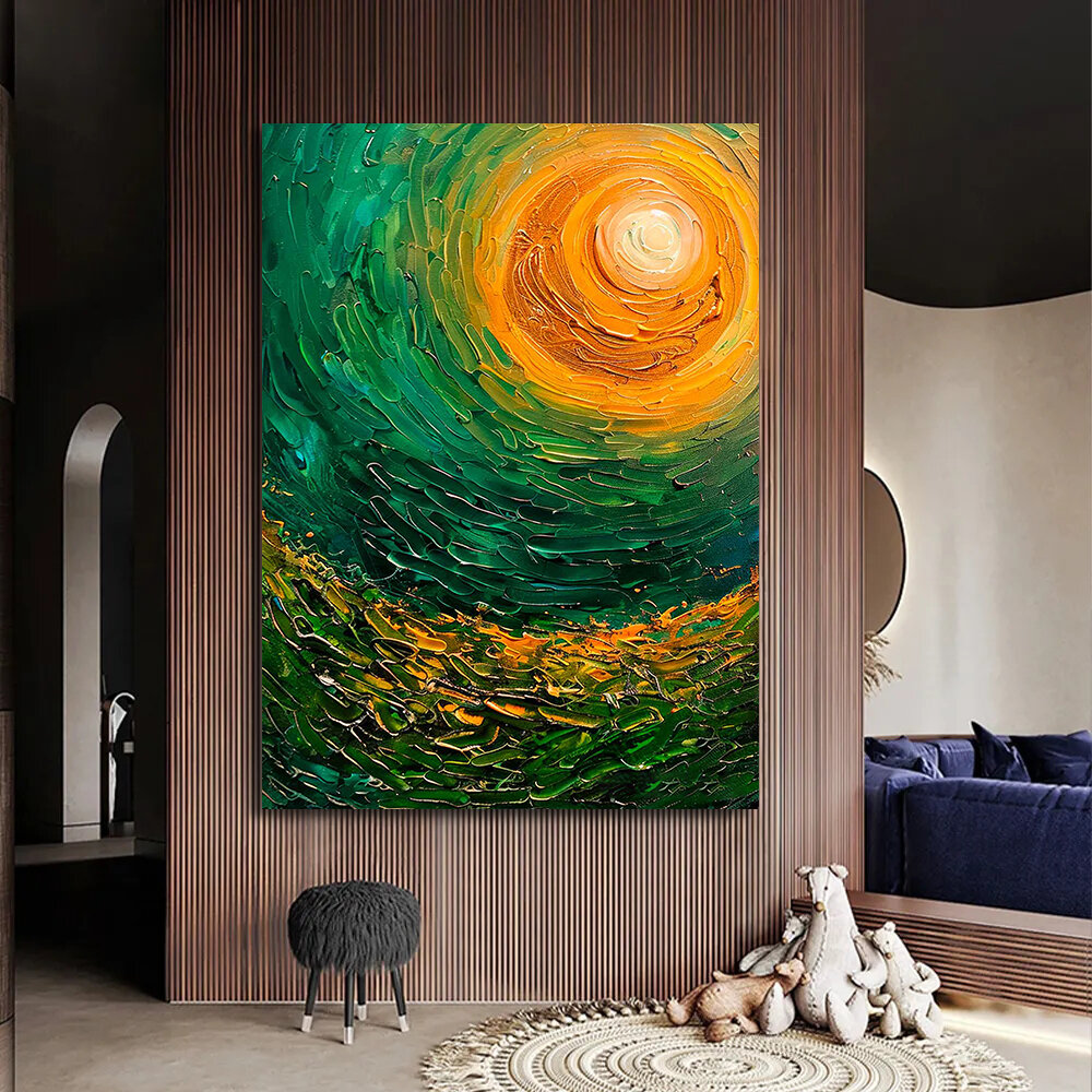 Абстракция / картины для интерьера, абстрактная картина на стену, 50х70 см.