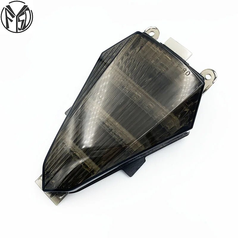 Задний фонарь, встроенные Светодиодные поворотники, задний фонарь для Yamaha YZF R6 2000-2016 2007 2008 2009 2010 2011 2012 2013 2014 R6-2008-2016 Smoke 1