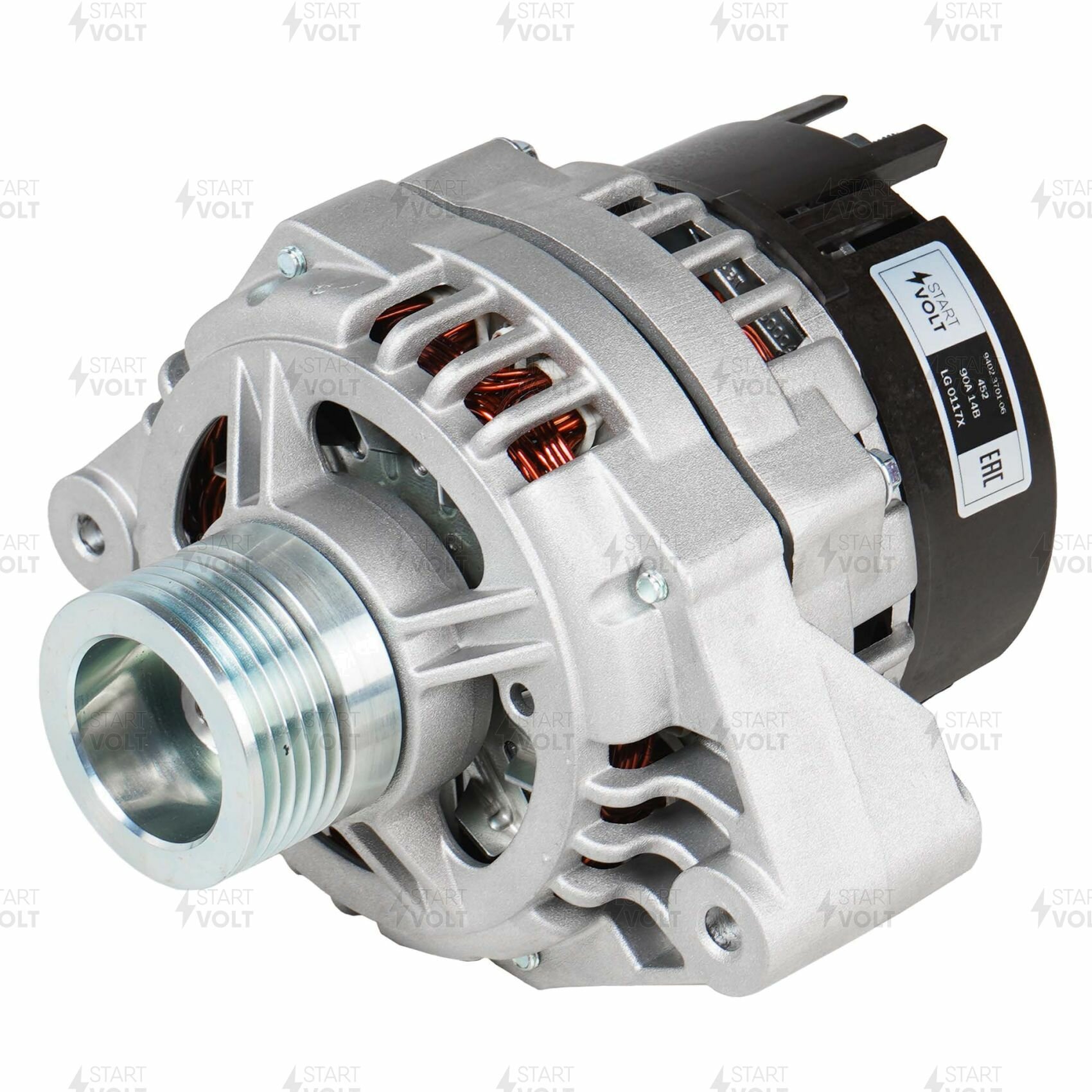 Генератор Startvolt для Лада 1117/1118/1119 Калина с выходным током 90 А