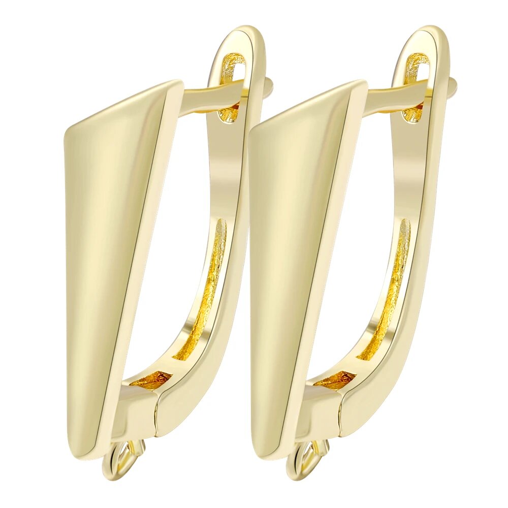 Серьги позолоченные Juya, 4 шт, Gold