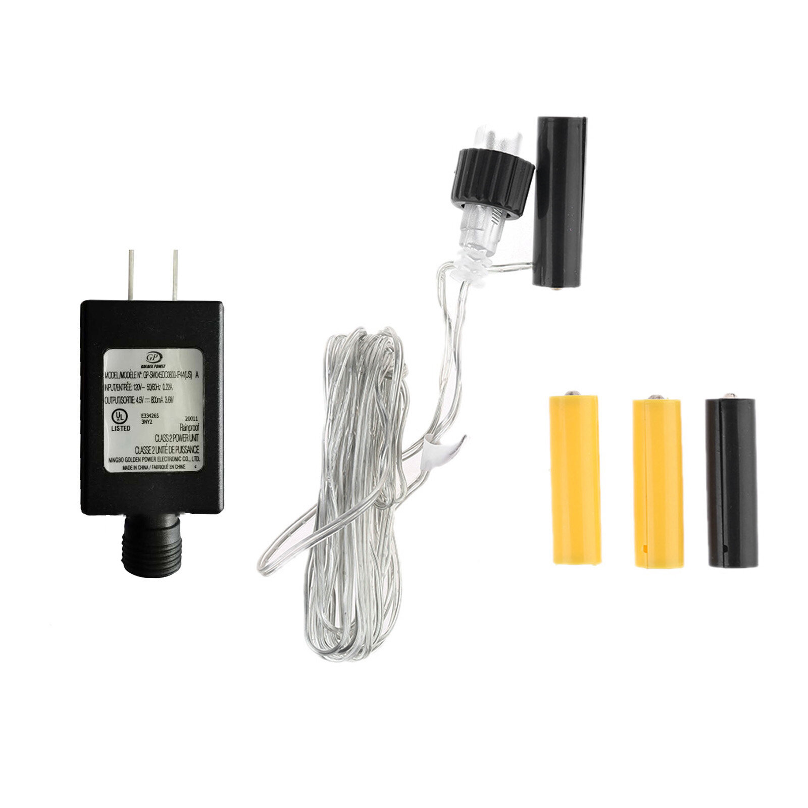 США, Великобритания Plug AA AAA Батарея Замена 2x 3x адаптера питания для радио светодиодной лампы электрической игрушки