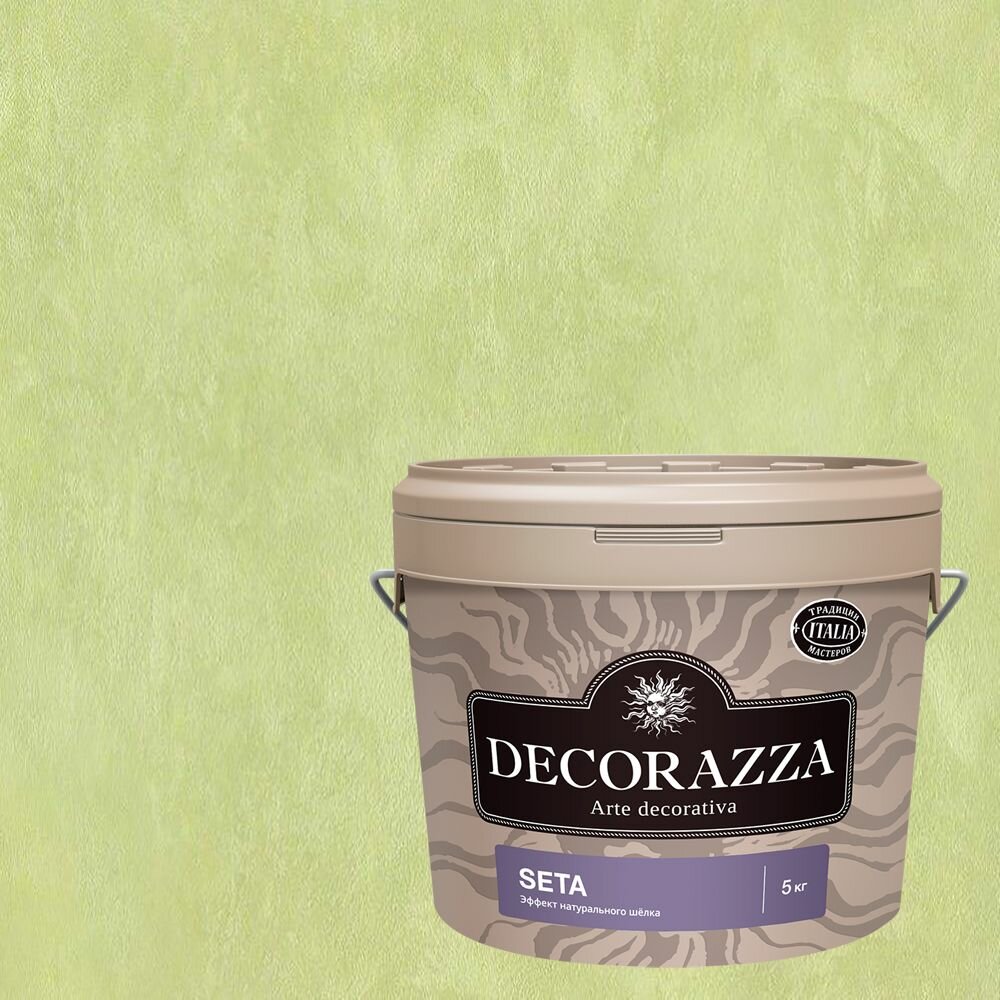 Декоративная штукатурка с эффектом натурального шелка Decorazza Seta (5кг) ST 11-212