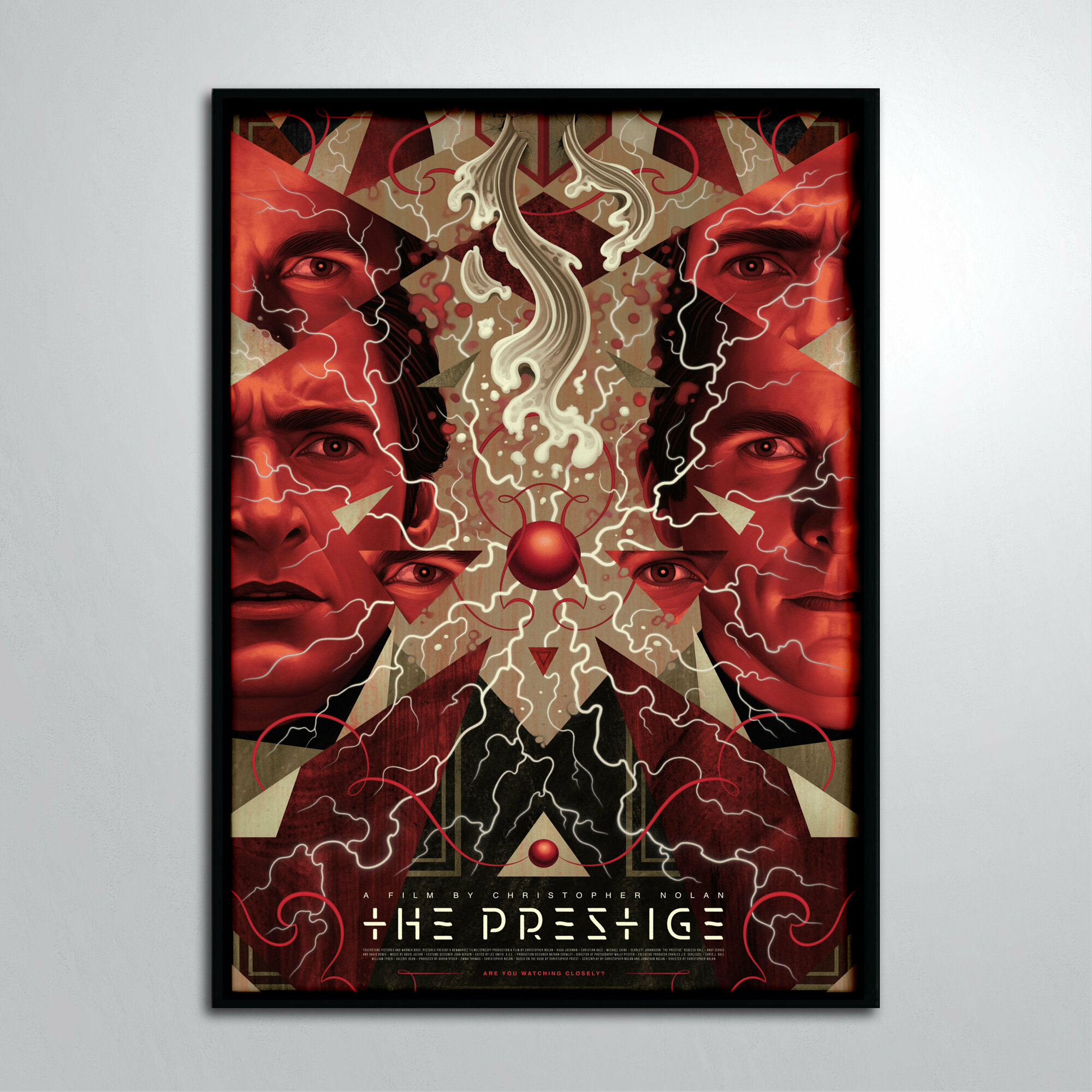 Постер без рамы/ Престиж Осколки