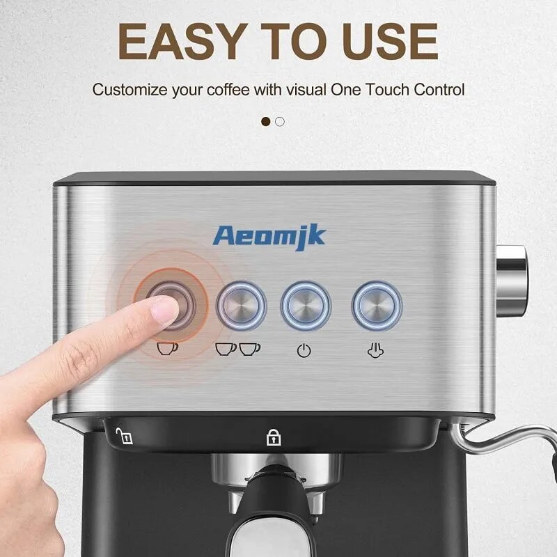Кофеварка капельная A-2024-0813-4, бежевый